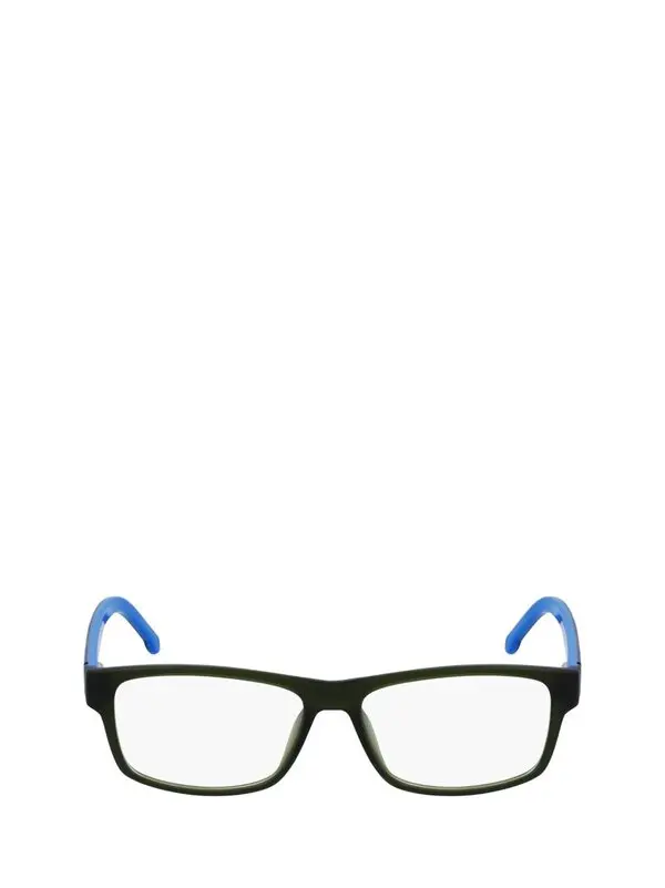 Lacoste Rectangular Eyeglasses - Khaki / Havana / Blue
