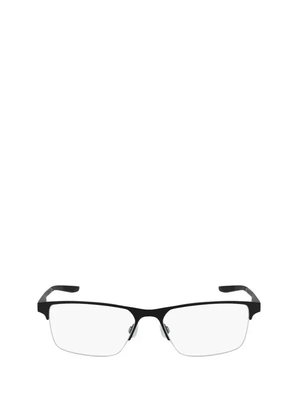 Nike Rectangular Eyeglasses - Satin Black / Black
