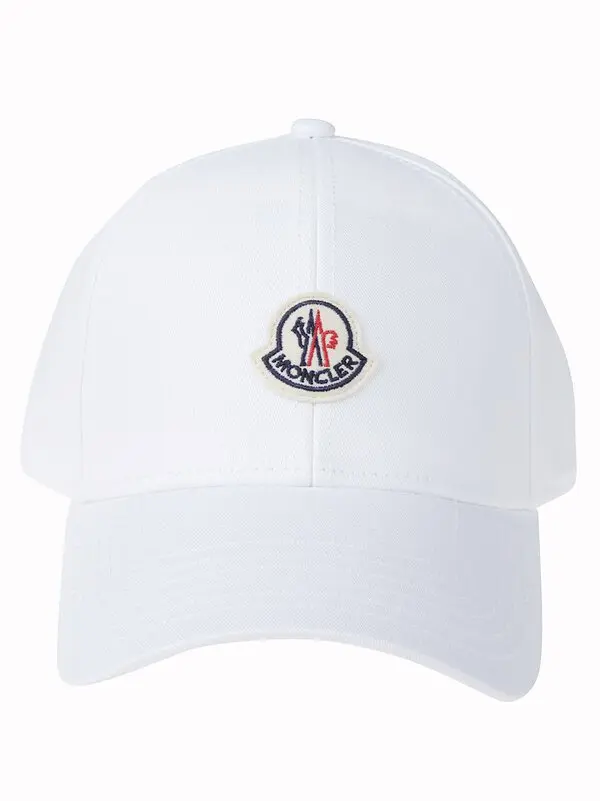 Moncler Baseball Cap - White