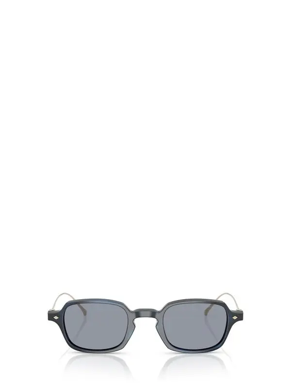 Giorgio Armani Round Sunglasses - Striped Blue