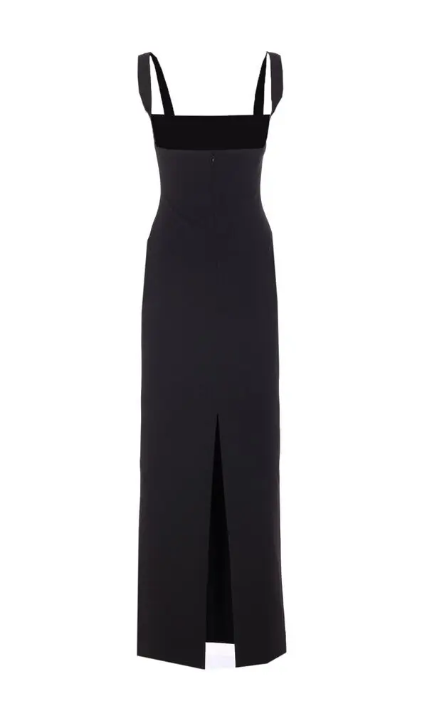 Solace London Kinsley Maxi Dress - Black - 25% Off | Editorialist