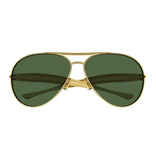 Bottega Veneta Aviator Sunglasses - Gold
