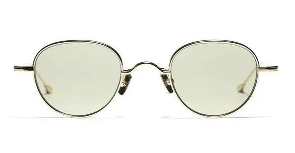 PETER AND MAY Round Sunglasses - Gold