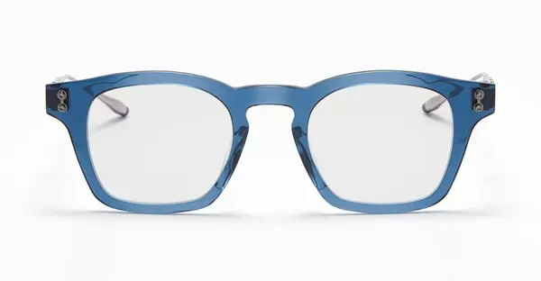 AKONI Eyeglasses - Blue, Silver