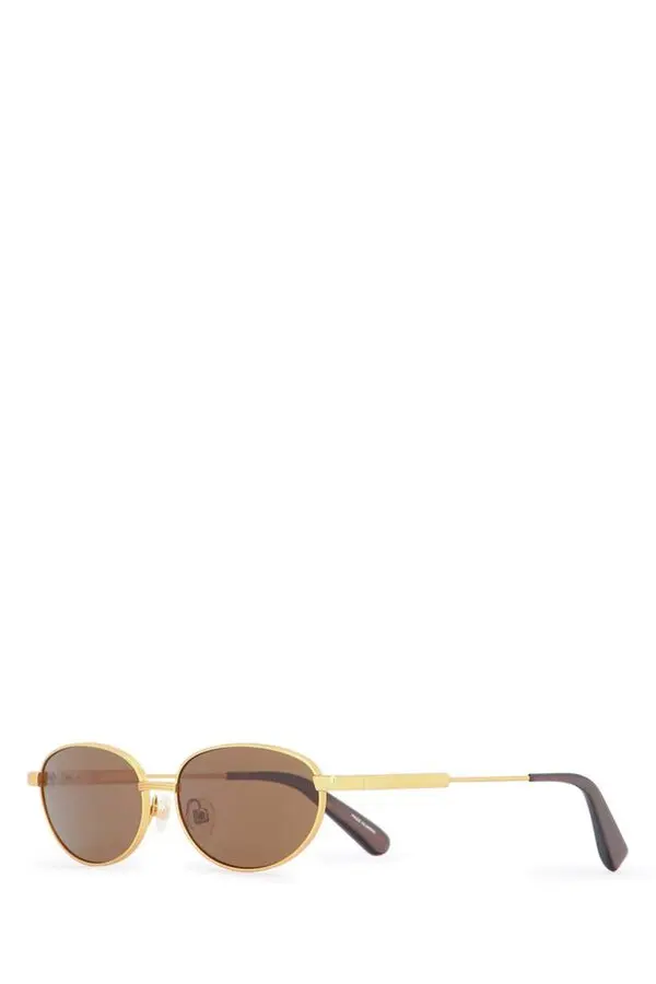 Jacquemus Les Lunettes Alba Sunglasses - Goldmatt