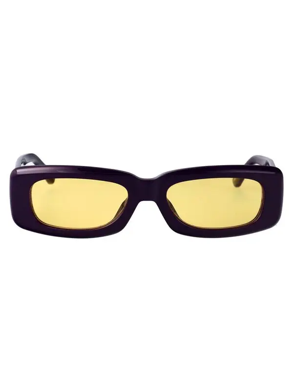 Attico Mini Marfa Sunglasses - Purple/silver/yellow