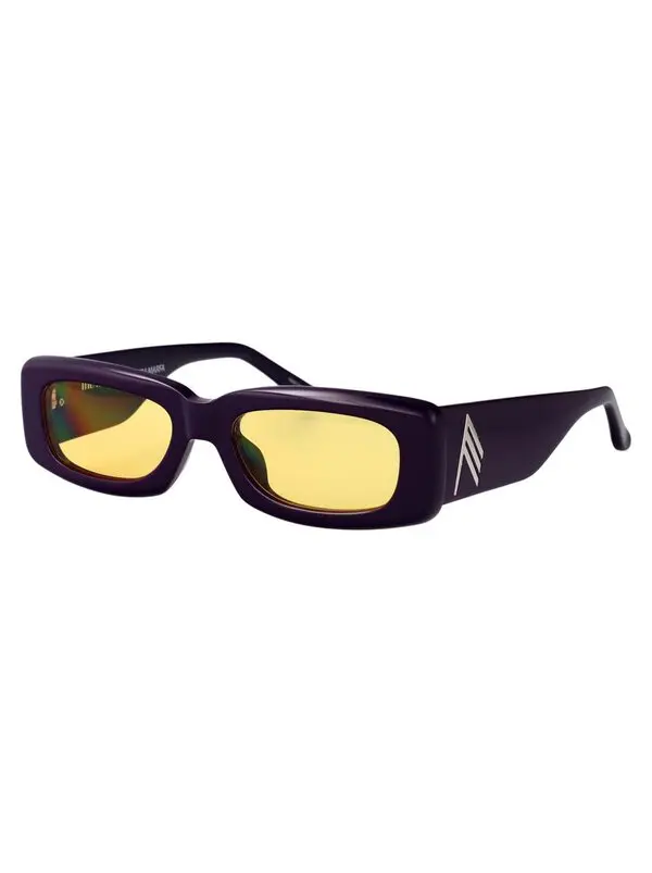 Attico Mini Marfa Sunglasses - Purple/silver/yellow