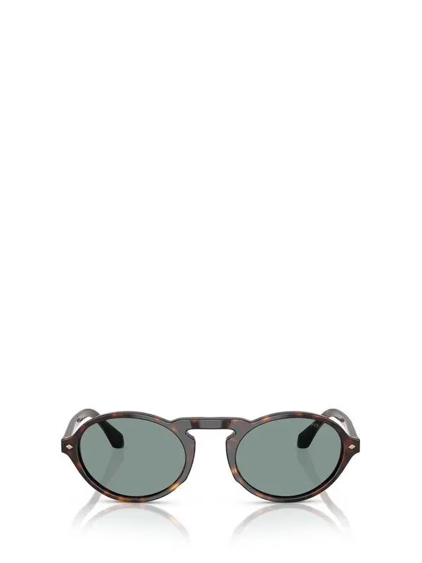 Giorgio Armani Oval Sunglasses - Brown