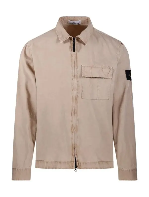 Stone Island Cotton Utility Vest - Desert Sand