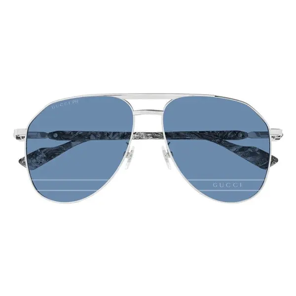 Gucci Aviator Sunglasses - Silver