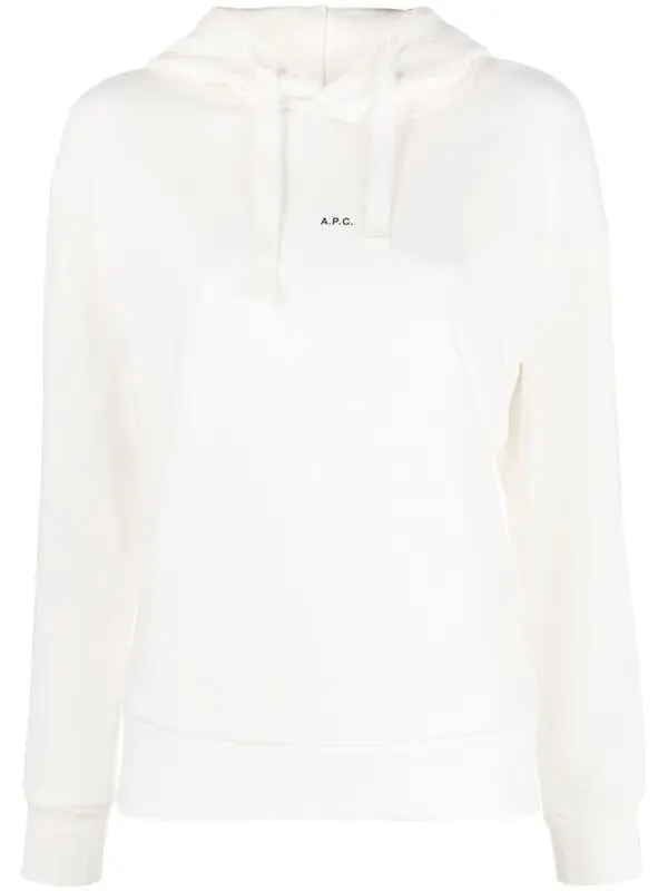 A.p.c. Christina Hoodie - Aab Blanc