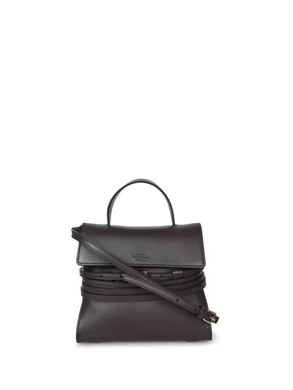 Moschino Nappa Leather Bag - Brown