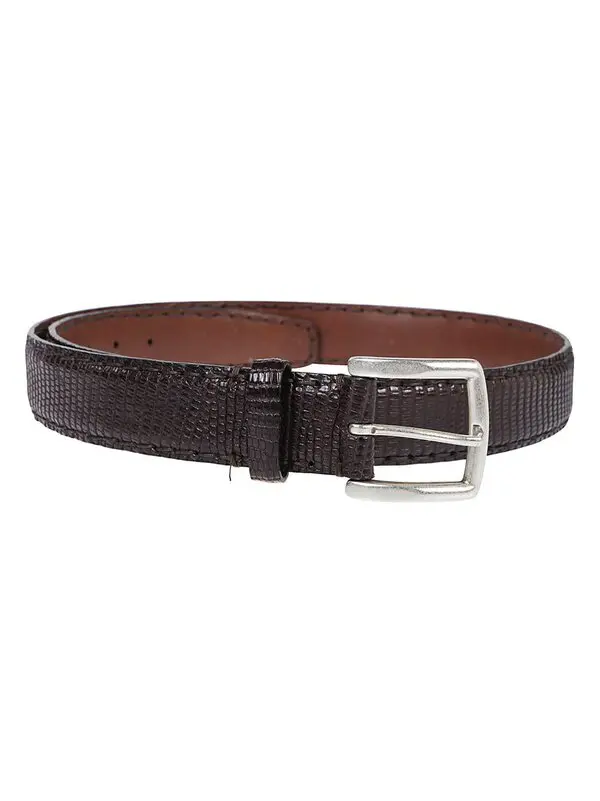 REPTILE'S HOUSE Leather Belt - Brown