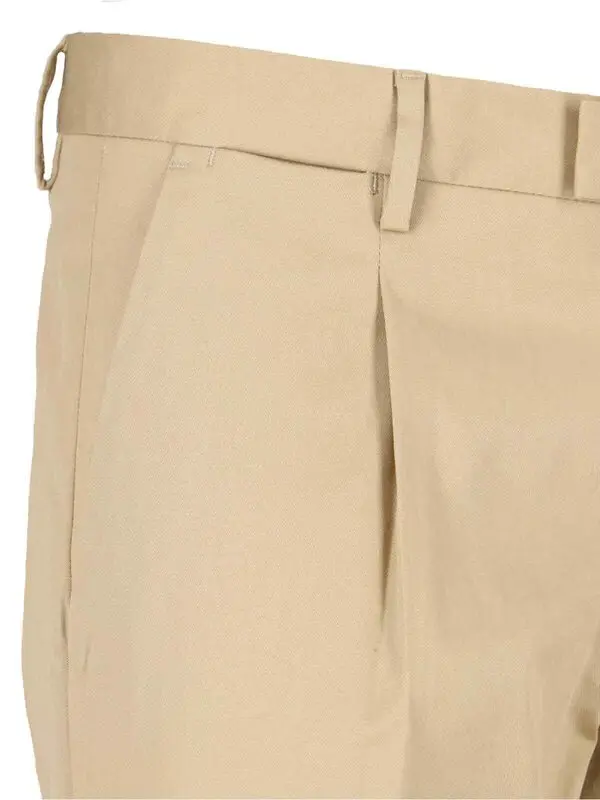 BRIGLIA 1949 Trousers Tailored Fit - Beige