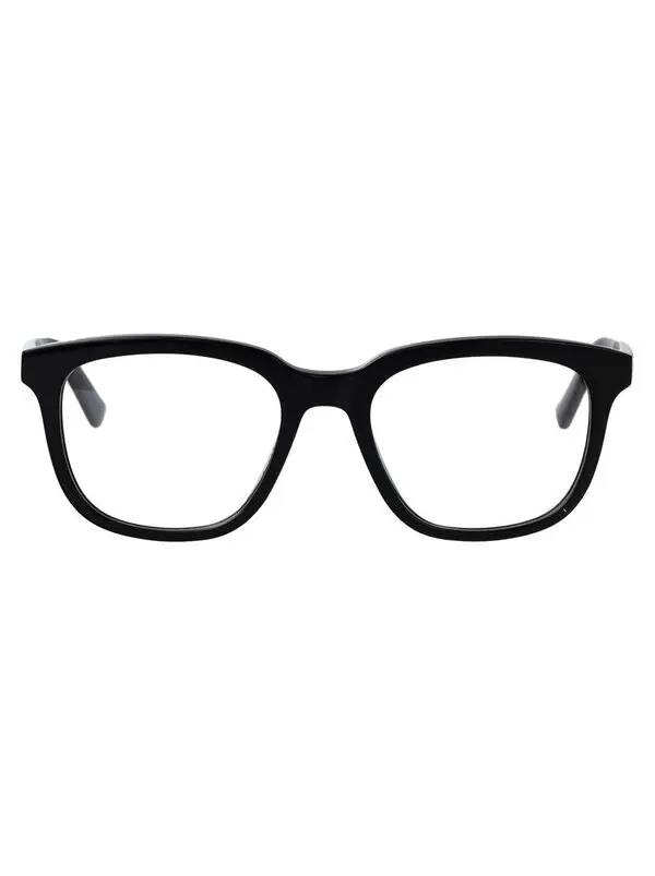 Alexander McQueen Optical Eyeglasses Am0539o - Black-black-transparent