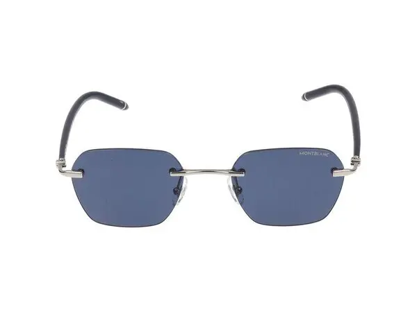 Montblanc Sunglasses - Silver Blue Blue