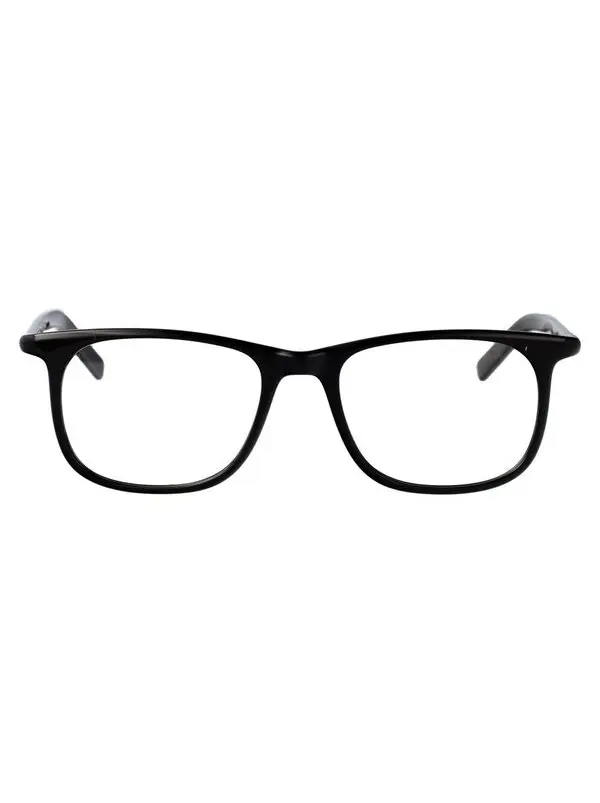 Montblanc Mb0351o Optical Rimless Eyeglasses - Black-black-transparent