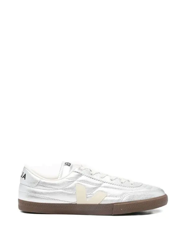 VEJA Leather Sneakers - Silver