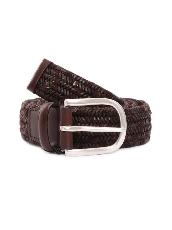 ORTIGNI Woven Belt - Brown