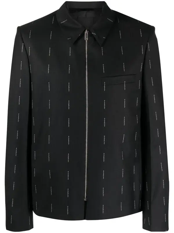Givenchy Logo-print Shirt Jacket