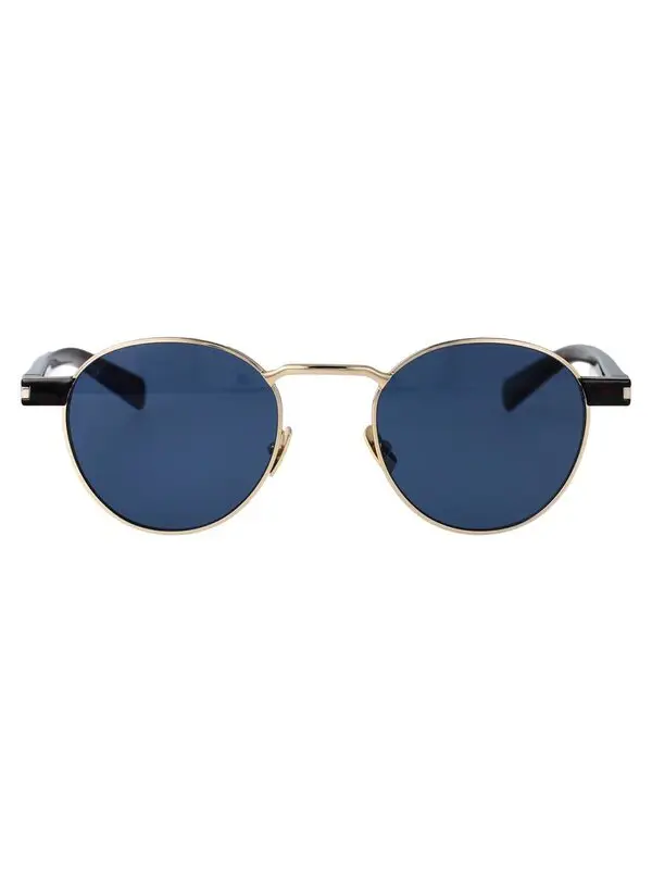 Saint Laurent Sl 707 Sunglasses - Gold-havana-blue