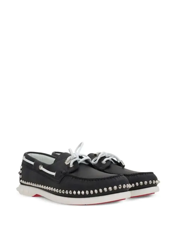 Christian Louboutin Gerockel Loafers In Black - 39% Off  display picture 1