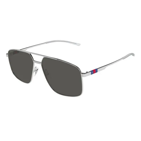 Gucci Aviator Sunglasses - Silver