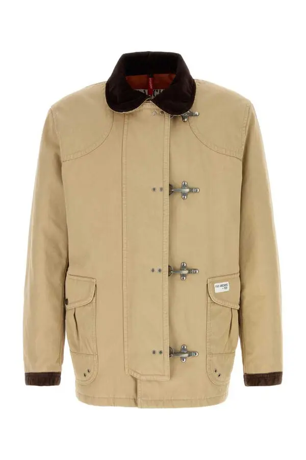 FAY Wool-blend Jacket - Beige O Tan