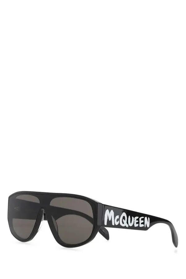 Alexander McQueen Acetate Sunglasses - Black