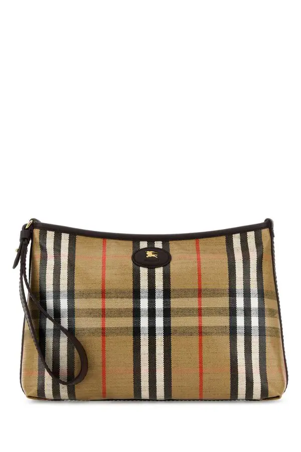 Burberry Ms Highlands Pouch - Sandpeat