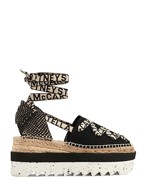 Stella McCartney Espadrille - Black