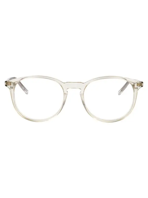 Saint Laurent Optical Glasses - Yellow-yellow-transparent