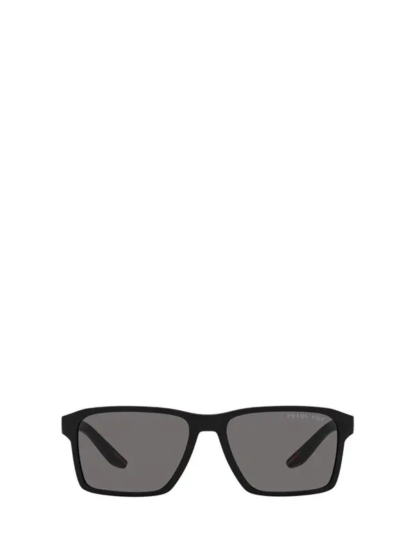 Prada Rectangular Sunglasses - Black Rubber