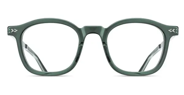 Matsuda Round Sunglasses - Green, Silver