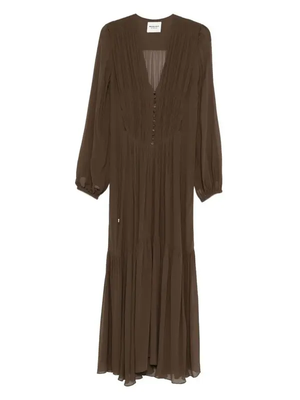 Isabel Marant Briane Long Dress - Beige