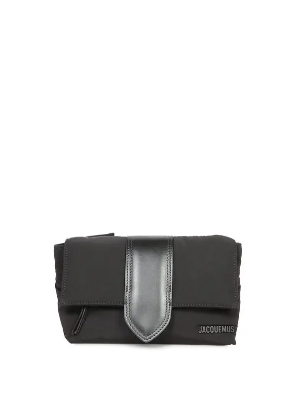 Jacquemus Technical Fabric Belt Bag - Black