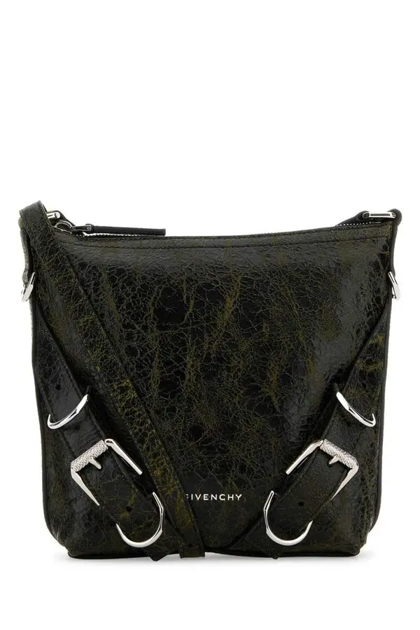 Givenchy Two-tone Leather Voyou Crossbody Bag - Multicoloured