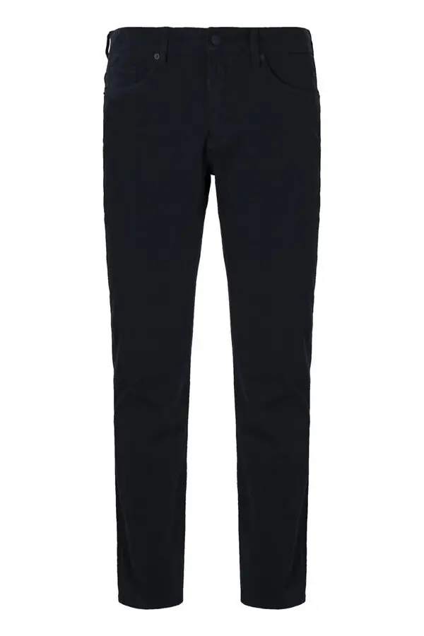 BOSS Cotton Trousers - Blue