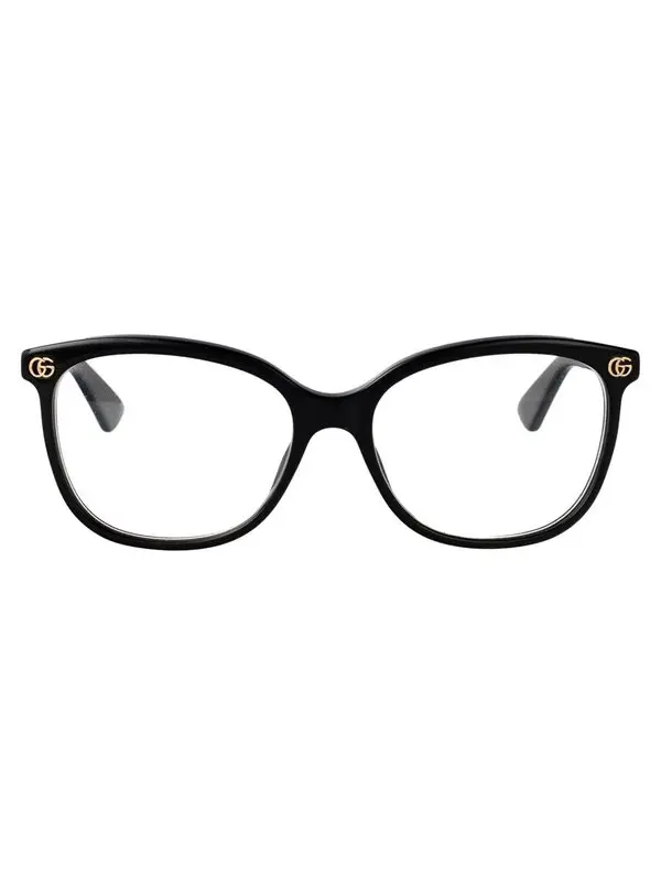 Gucci Optical Eyeglasses - Black-black-transparent