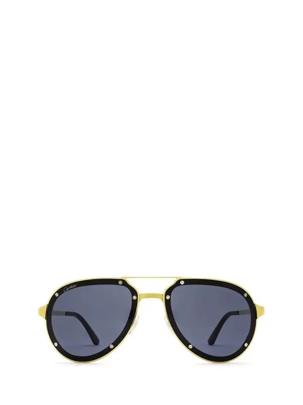 CARTIER Aviator Sunglasses - Gold