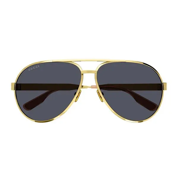 Gucci Pilot Sunglasses - Gold