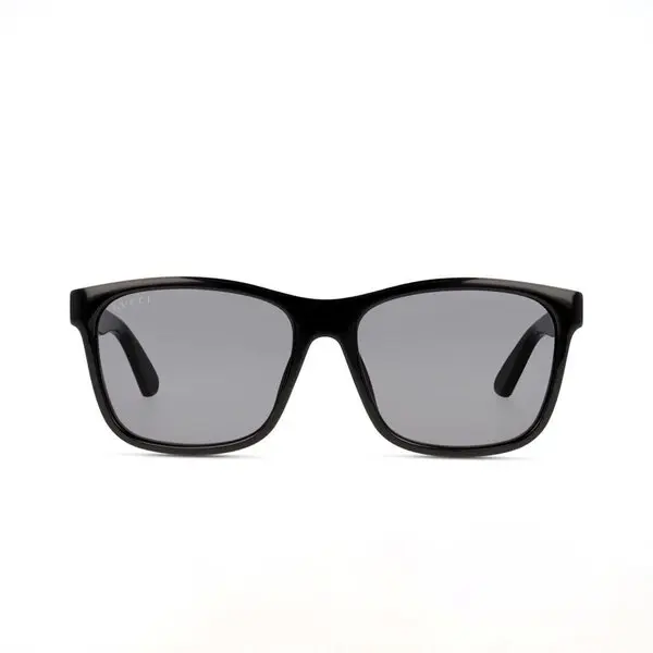 Gucci Rectangle Sunglasses - Black