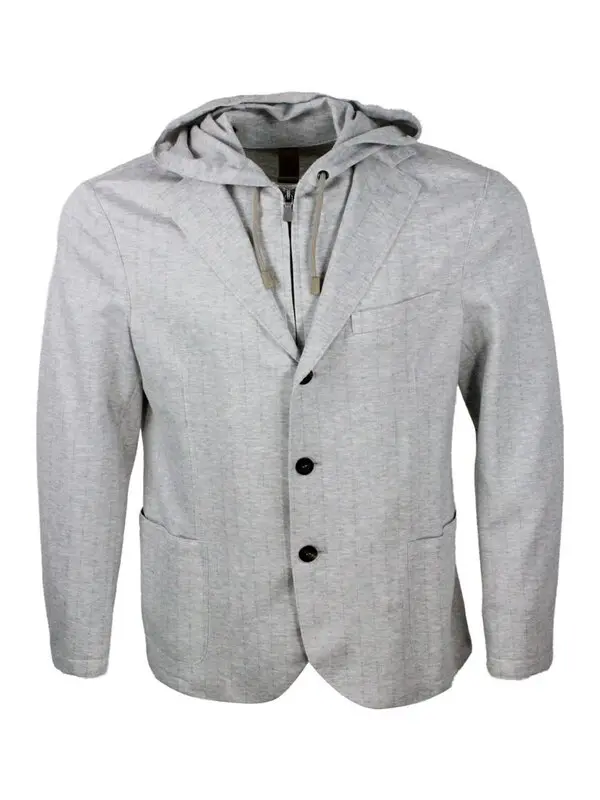 Eleventy Sleeveless Buttoned Waistcoat - Grey