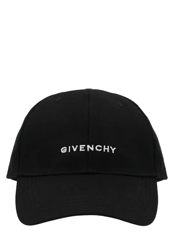 Givenchy Curved Cap - Black