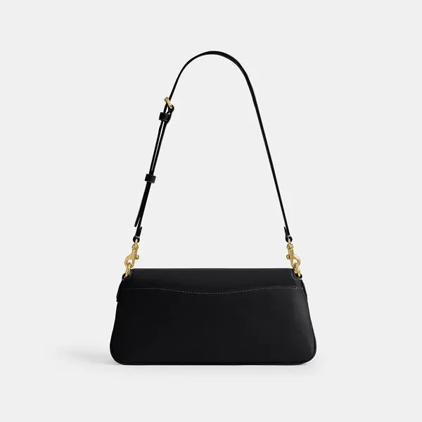 COACH Jet Shoulder Bag - Brass/black