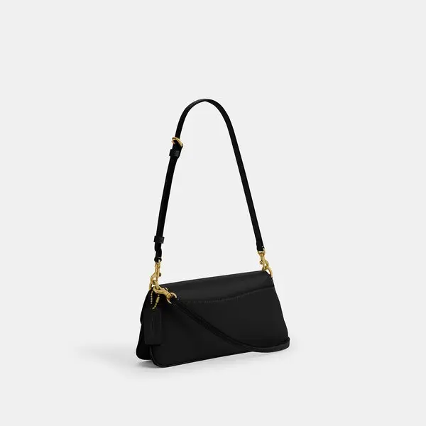 COACH Jet Shoulder Bag - Brass/black