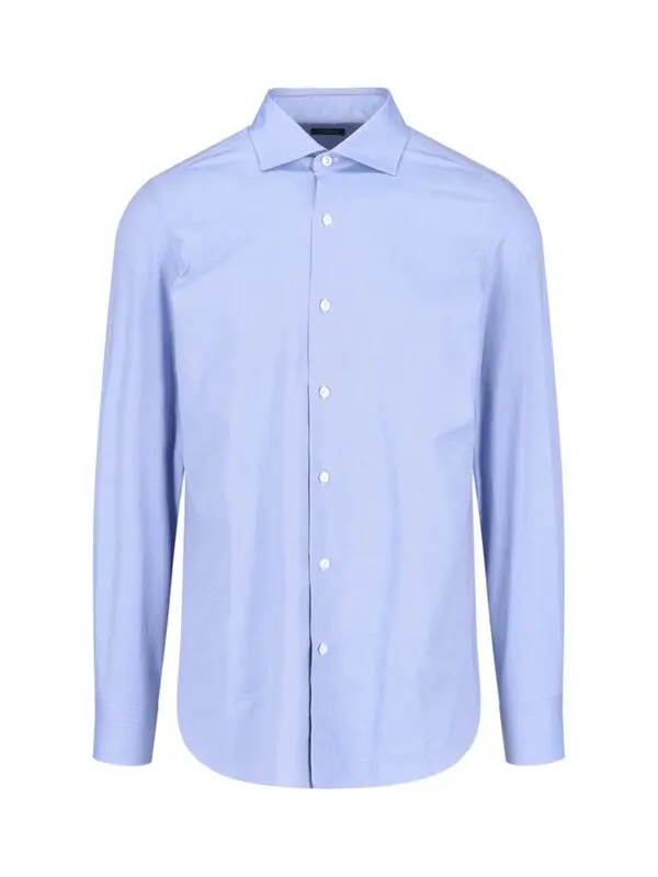 FINAMORE 1925 Shirts - Blue