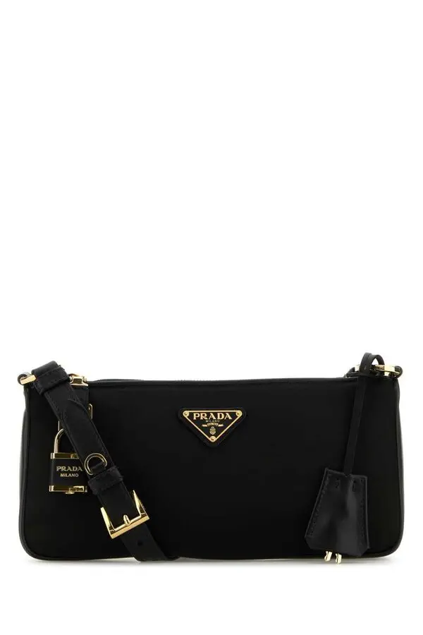 Prada Re-nylon Crossbody Bag - Black