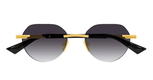 Bottega Veneta Sunglasses - Gold