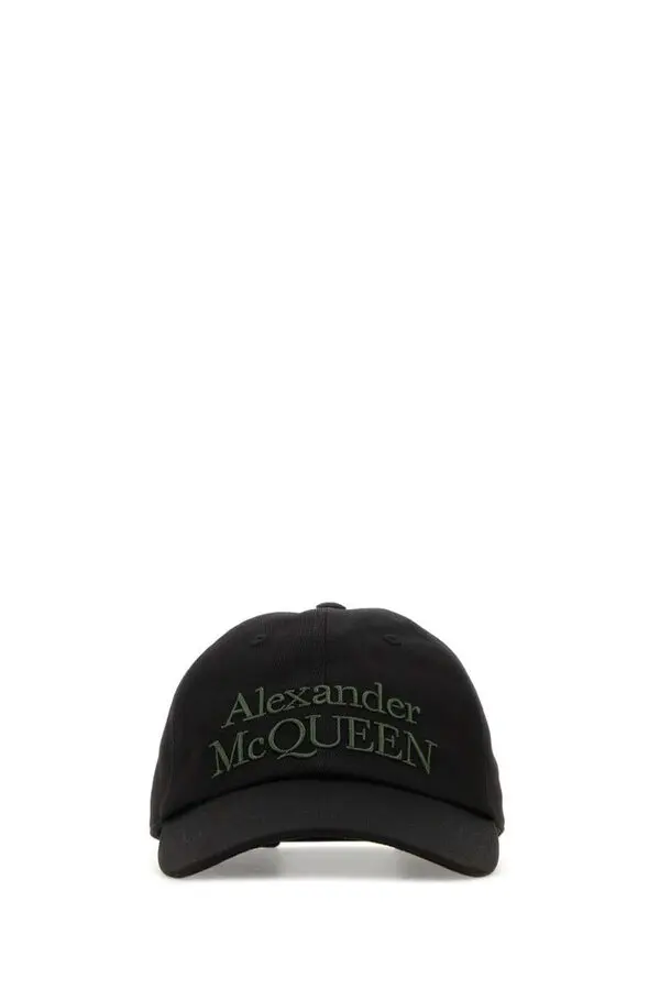 Alexander McQueen Baseball Cap - Black